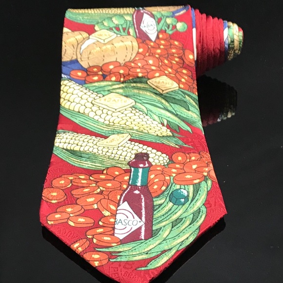 Tobasco | Accessories | Tabasco Hot Red Corn Baked Potato Tie | Poshmark